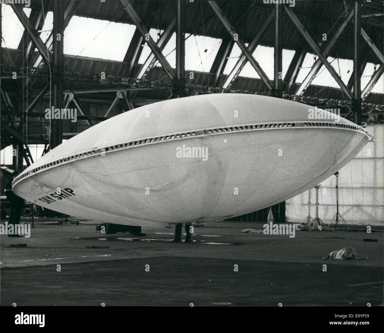 Jan. 1, 1970 - Britain's Flying saucer gets off the Ground : Less than ...