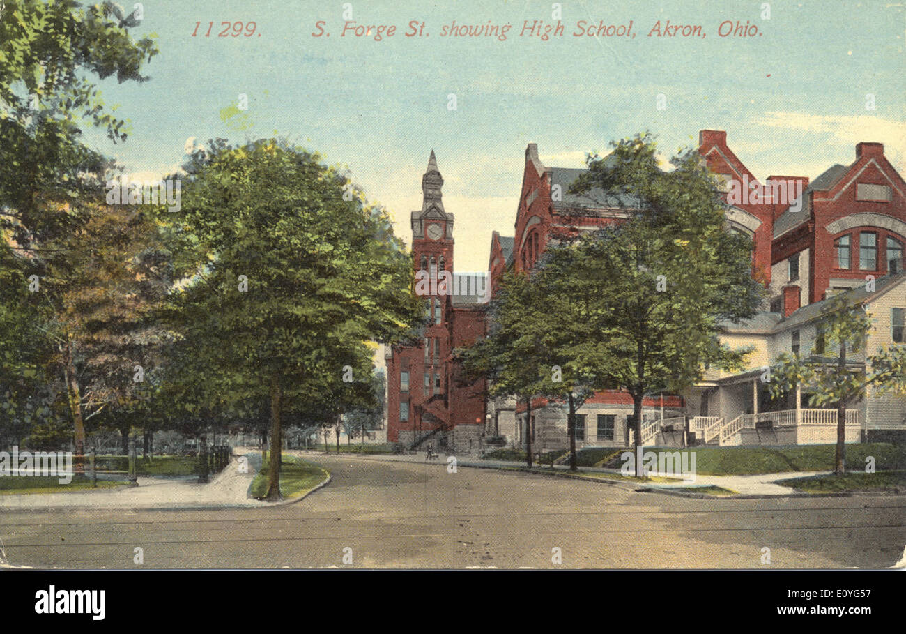 Ohio city streetscape hi-res stock photography and images - Alamy