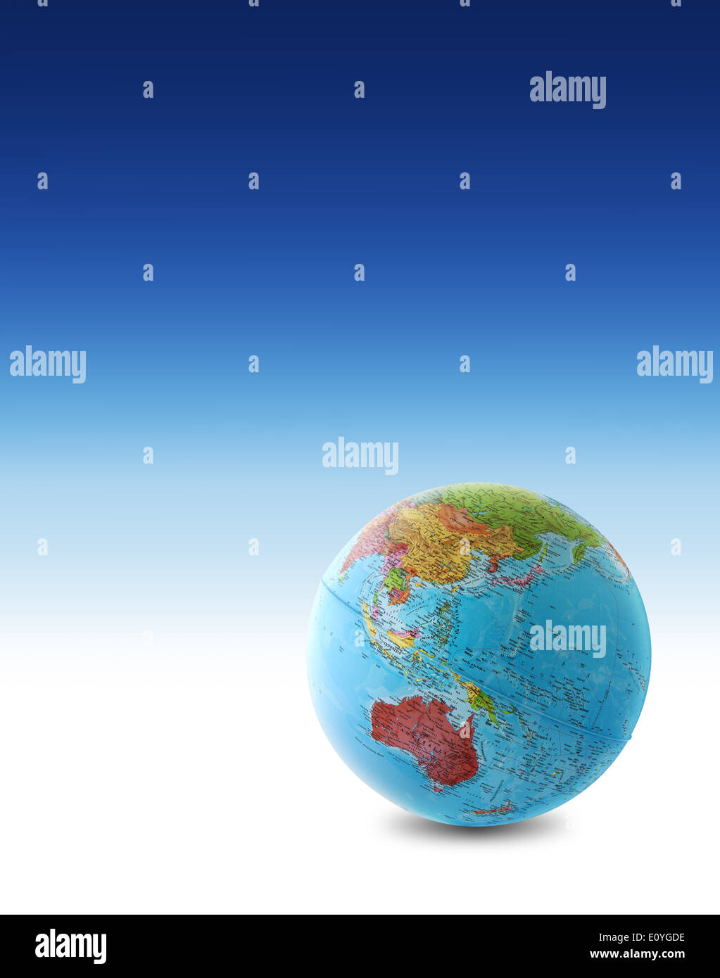 World Map Blue Backdrop High Resolution Stock Photography and Images ...