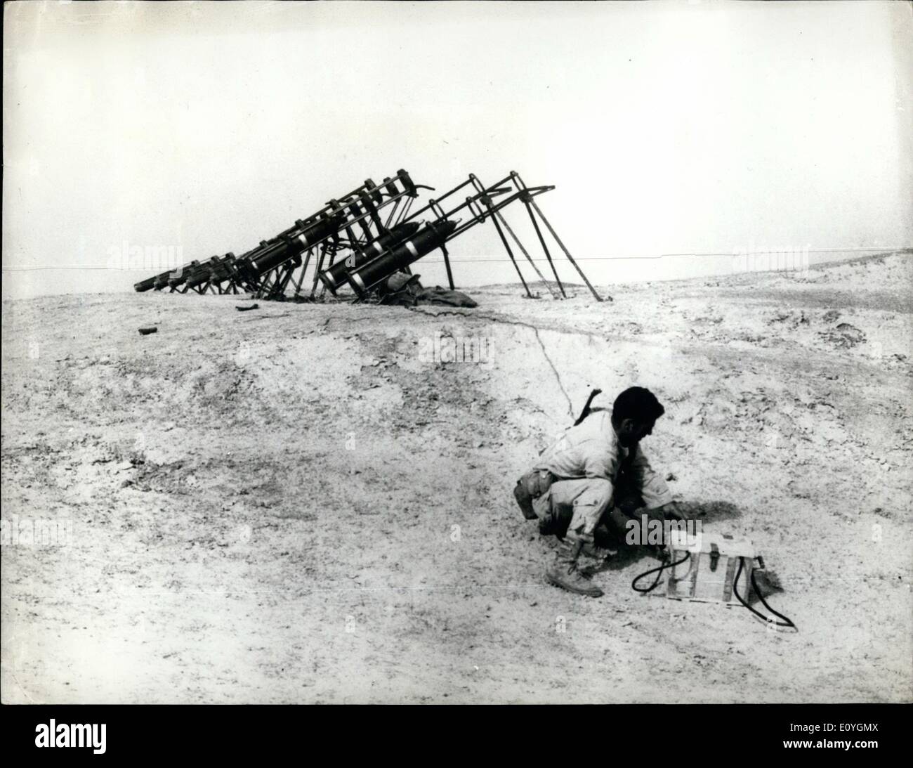 May 05, 1970 - Ground to Ground Missiles in Jordan. Ground - to -Ground ...