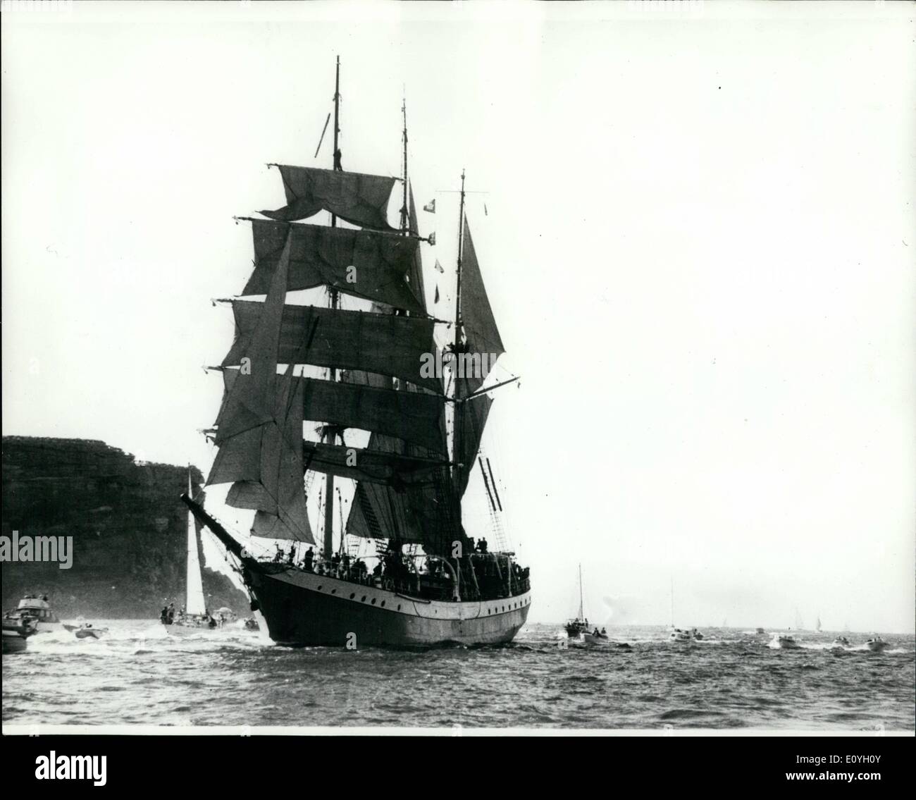 May 05, 1970 - Sailing ships join in the Captain Cook bi-centenary ...