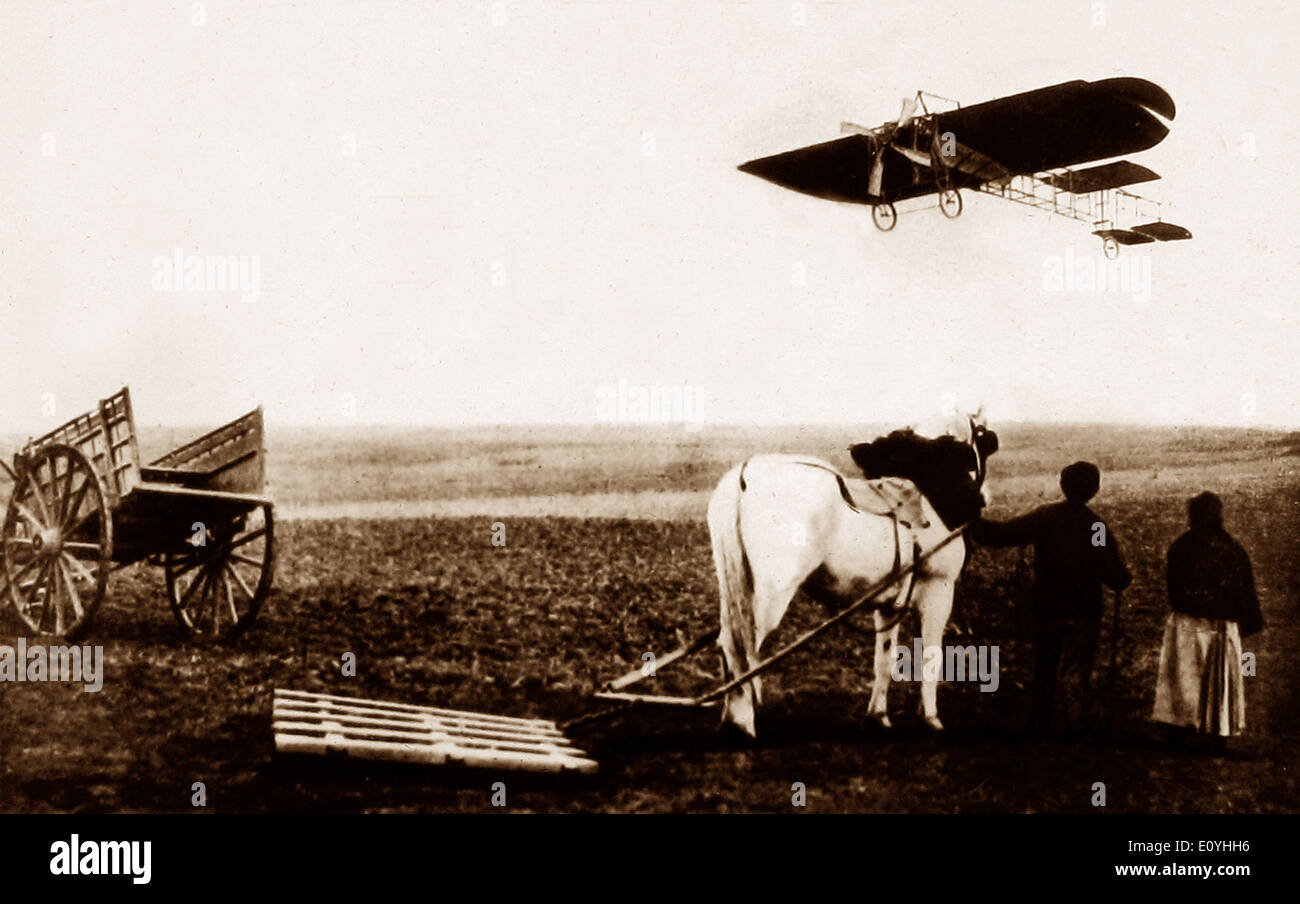 Louis Bleriot flight from Toury to Artenay on 31st October 1908 Stock ...