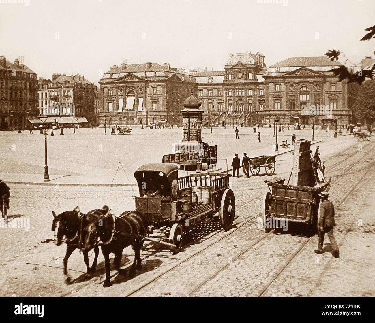 Lille France pre-1900 Stock Photo - Alamy