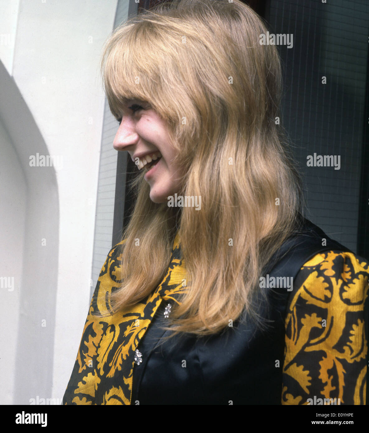 MARIANNE FAITHFUL UK pop singer in 1966. Photo Tony Gale Stock Photo ...