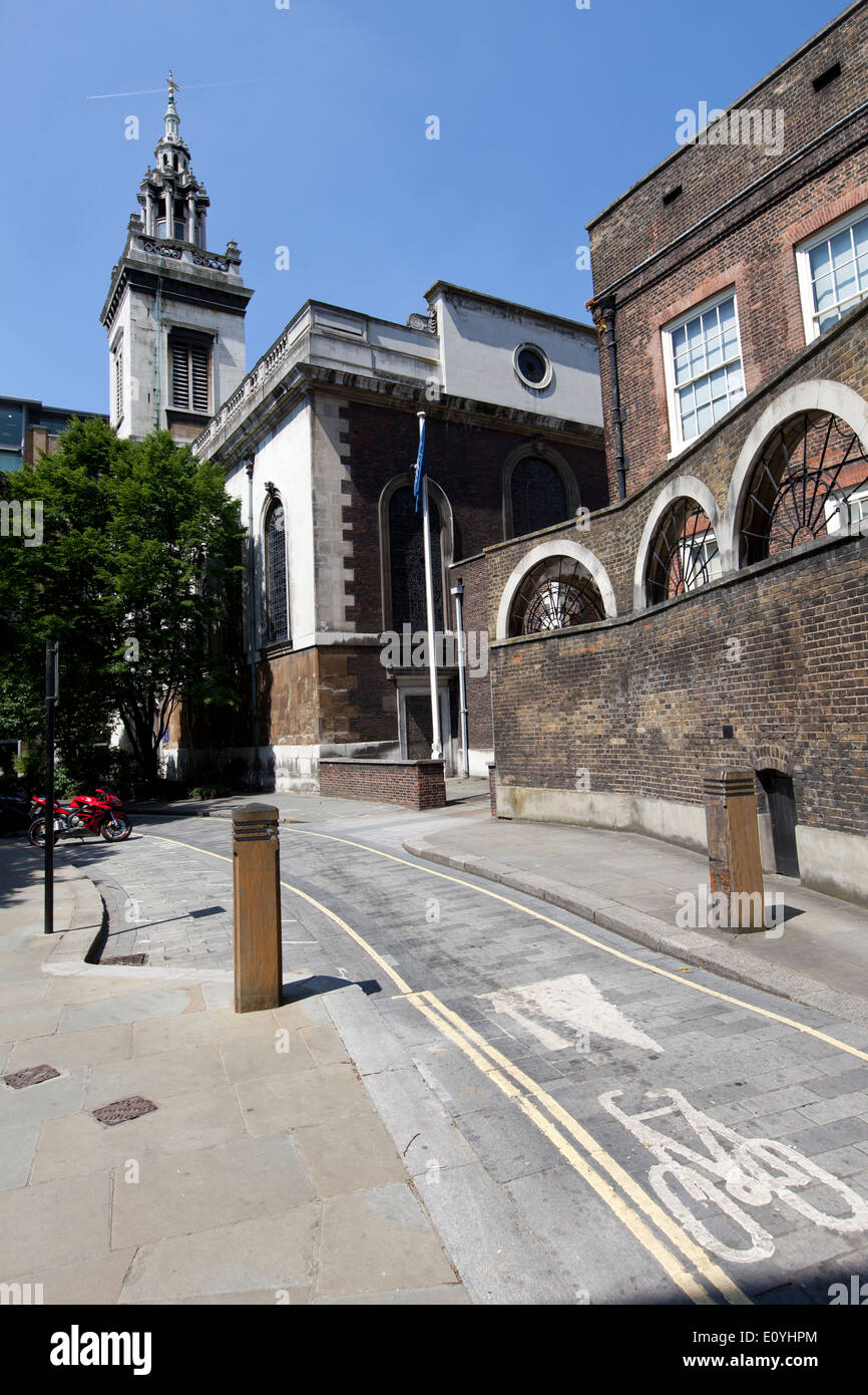 St Michael Paternoster Royal is a Sir Christopher Wren church in the ...