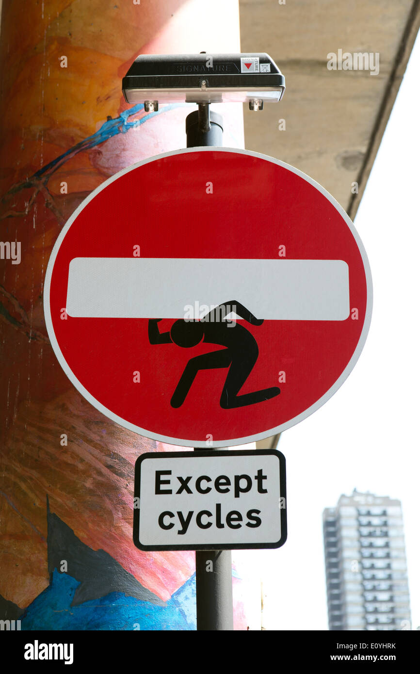 Humorous no entry sign hi-res stock photography and images - Alamy