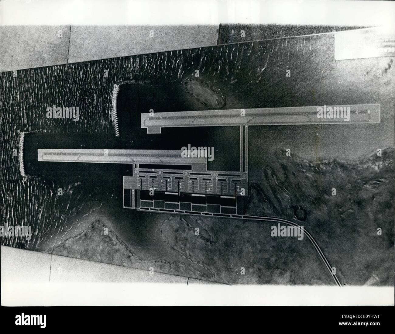 Jun. 06, 1970 - Runways Moored To Sea Bed In 72-Million Foulness ...