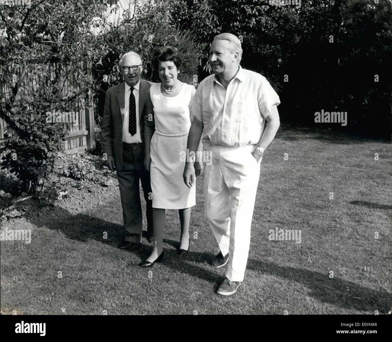 Jun. 06, 1970 - A Proud Moment for Father and Son as Edward Heath Goes ...