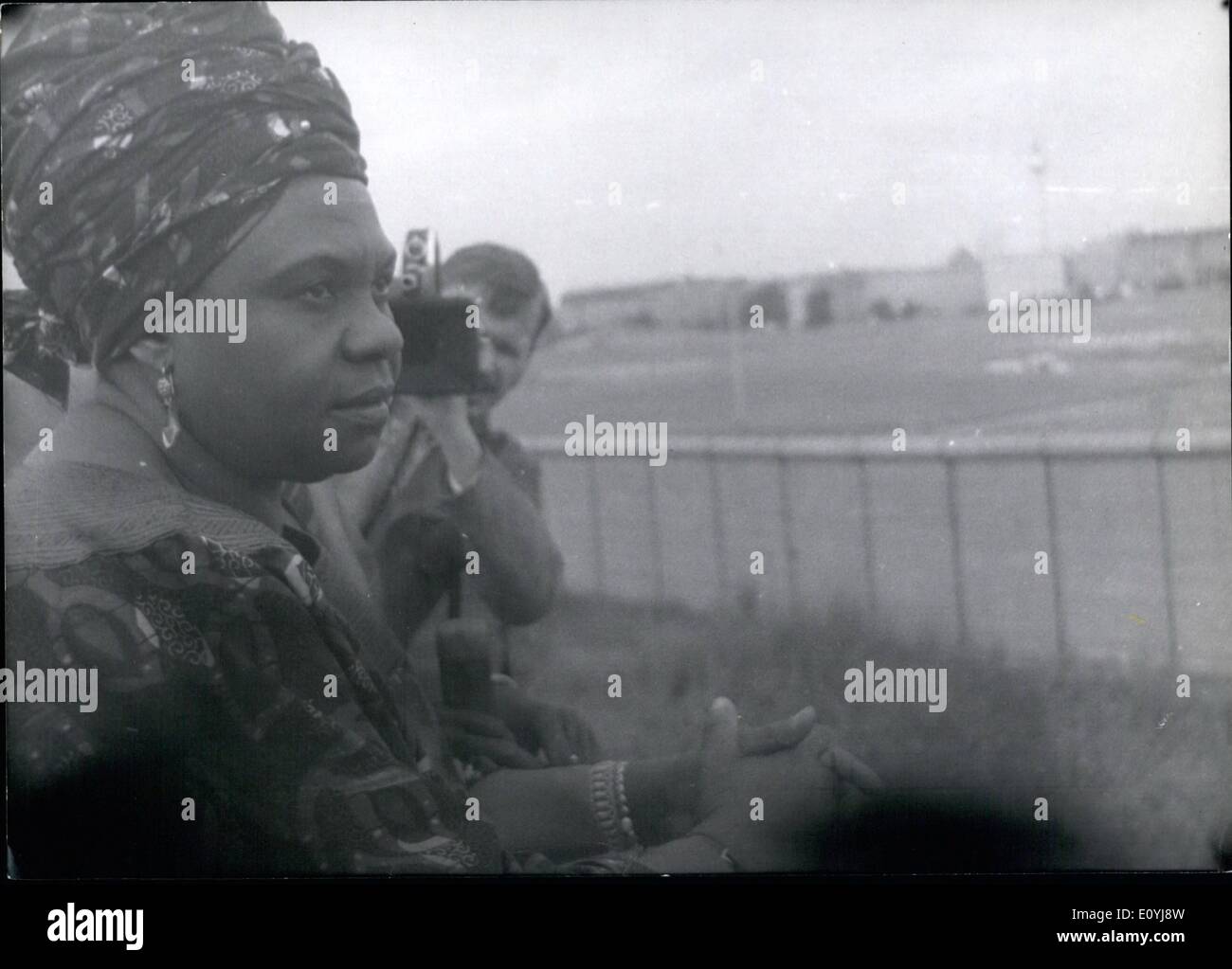 Jul. 07, 1970 - President of the UN General Assembly Mrs. Angie Brooks ...