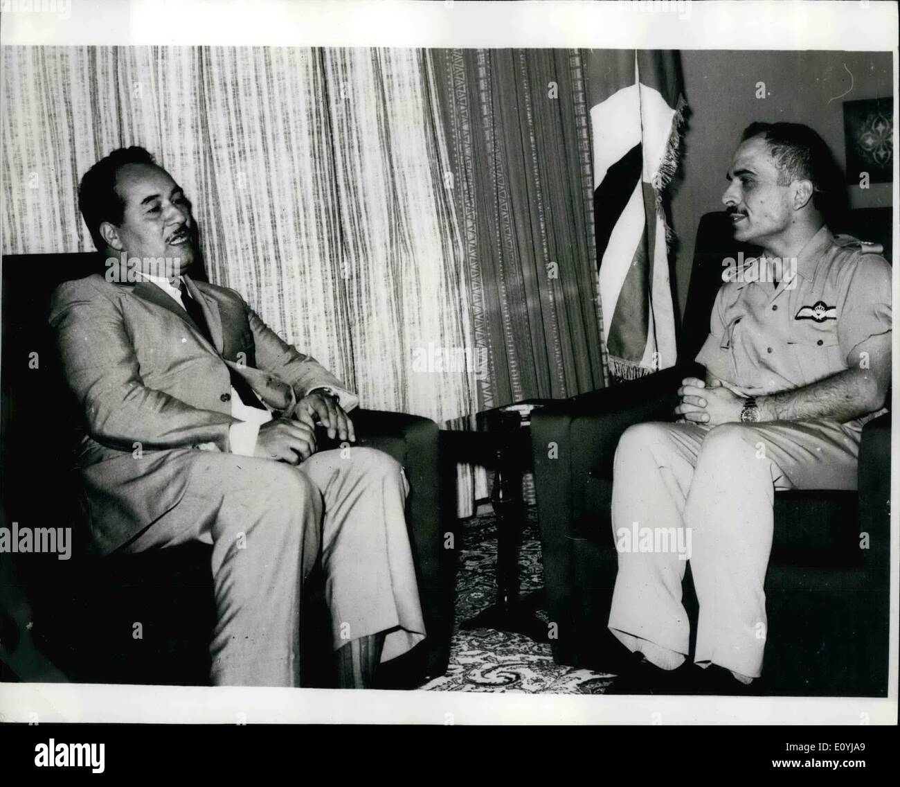Jul. 07, 1970 - LEADER OF ALGERIAN NATIONAL LIBERATION FRONT ON VISIT ...