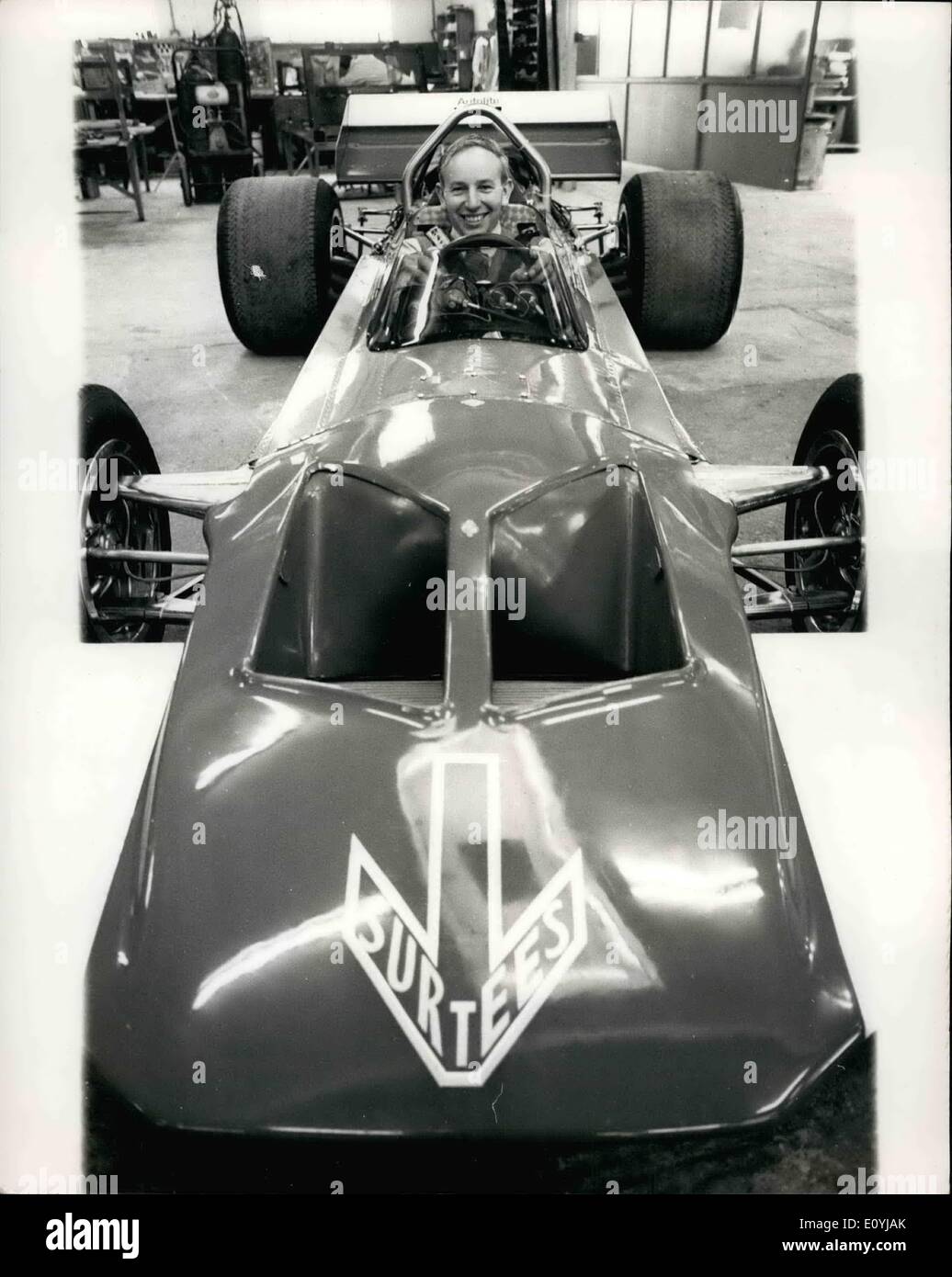 Jul. 07, 1970 - The Surtees TS7 Formula1 car: Team Surtees is pleased ...