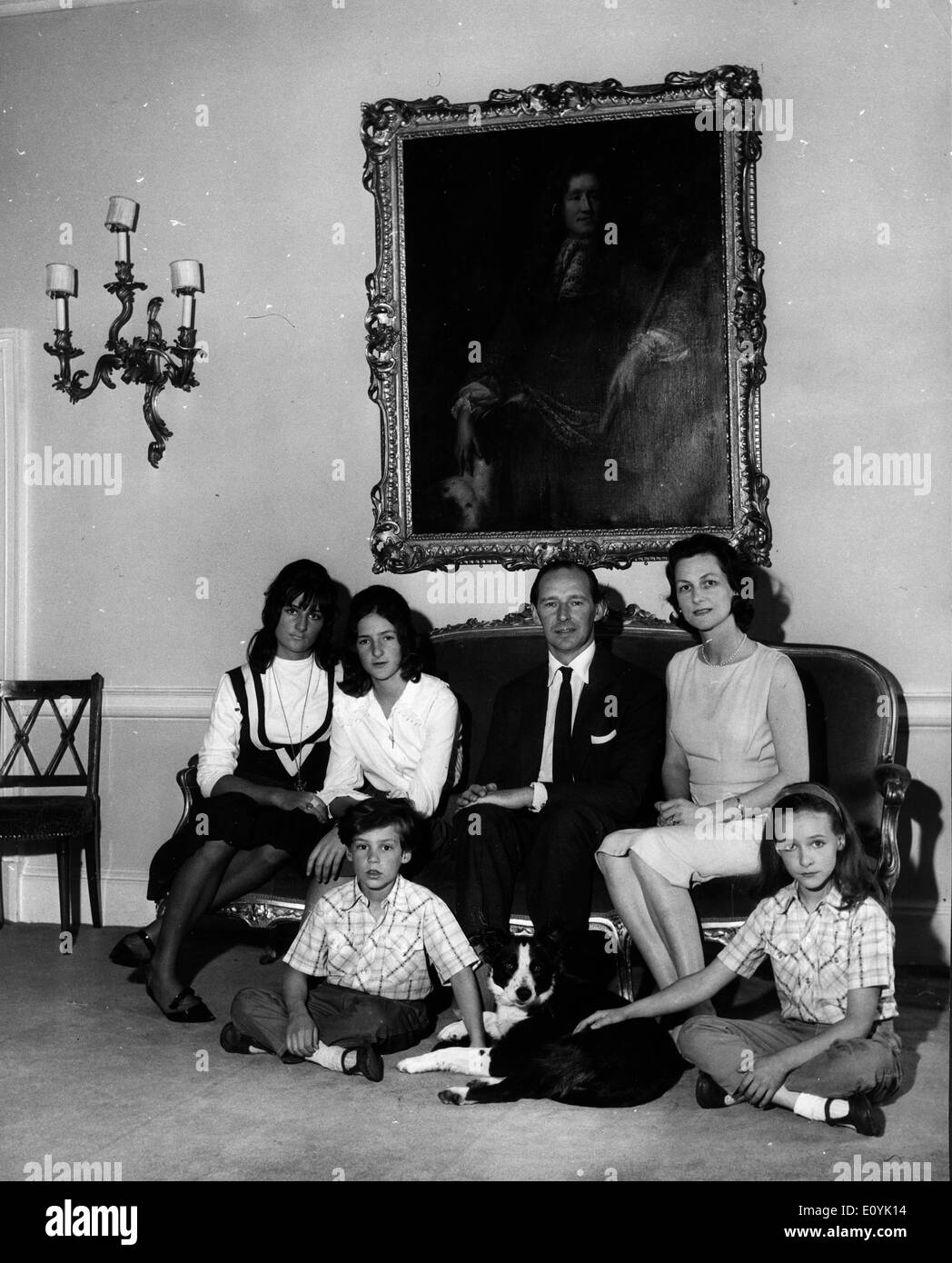 Aug 05, 1970 - London, England, United Kingdom - DAVID ORMSBY-GORE, 5th ...