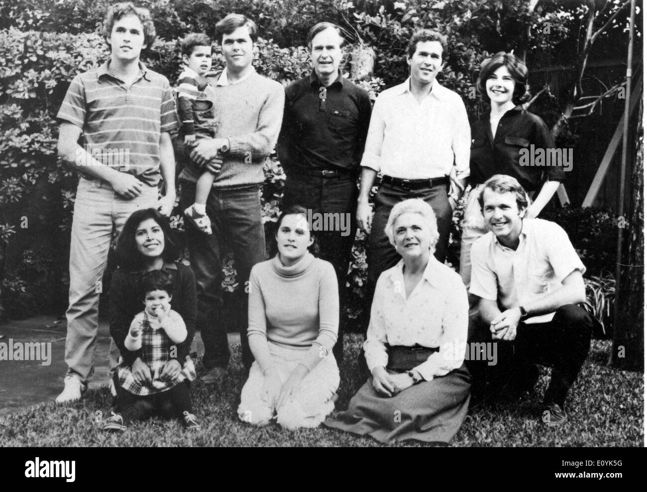 Bush family george hi-res stock photography and images - Alamy