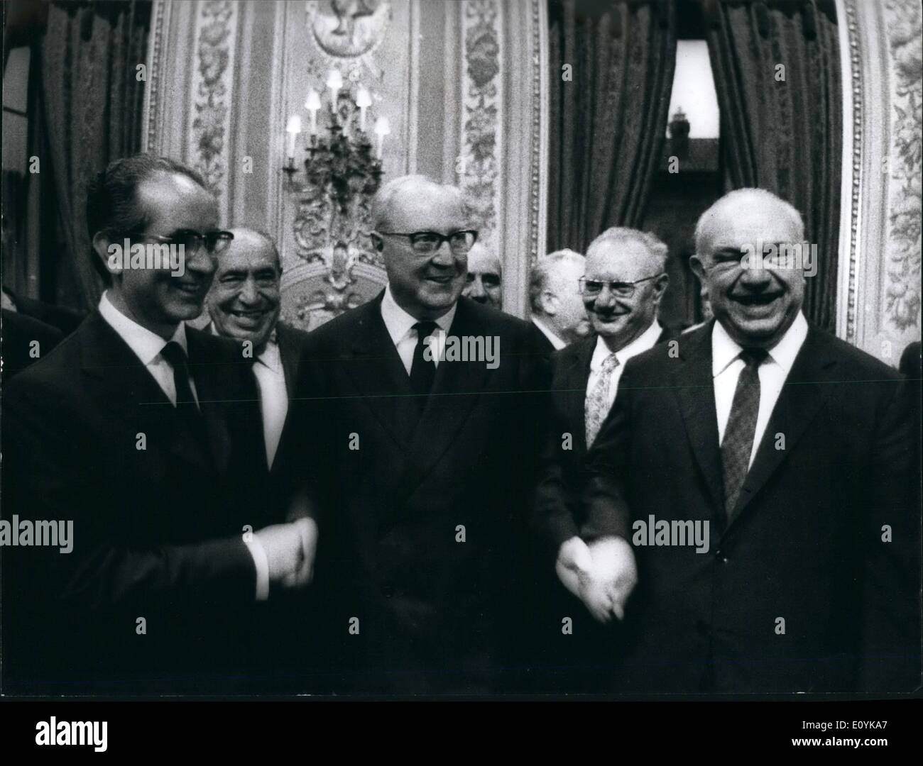 Aug. 08, 1970 - The new Italian Government presided by signor Emilio ...