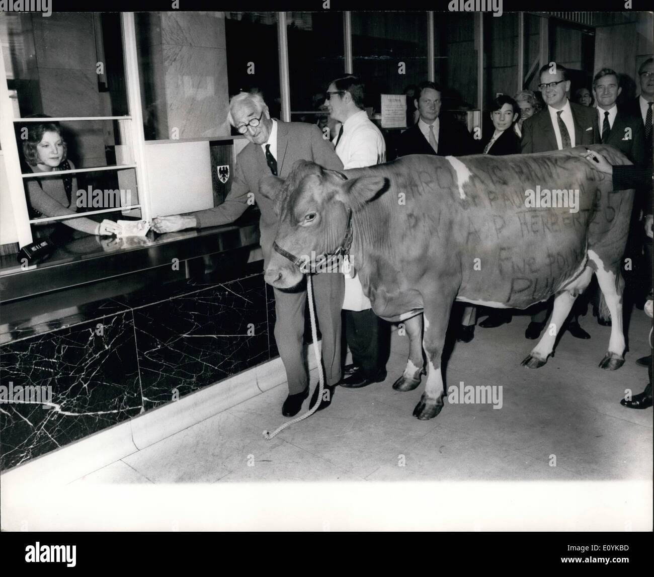 Sir alan herbert celebrates 60 years with punch hi-res stock ...