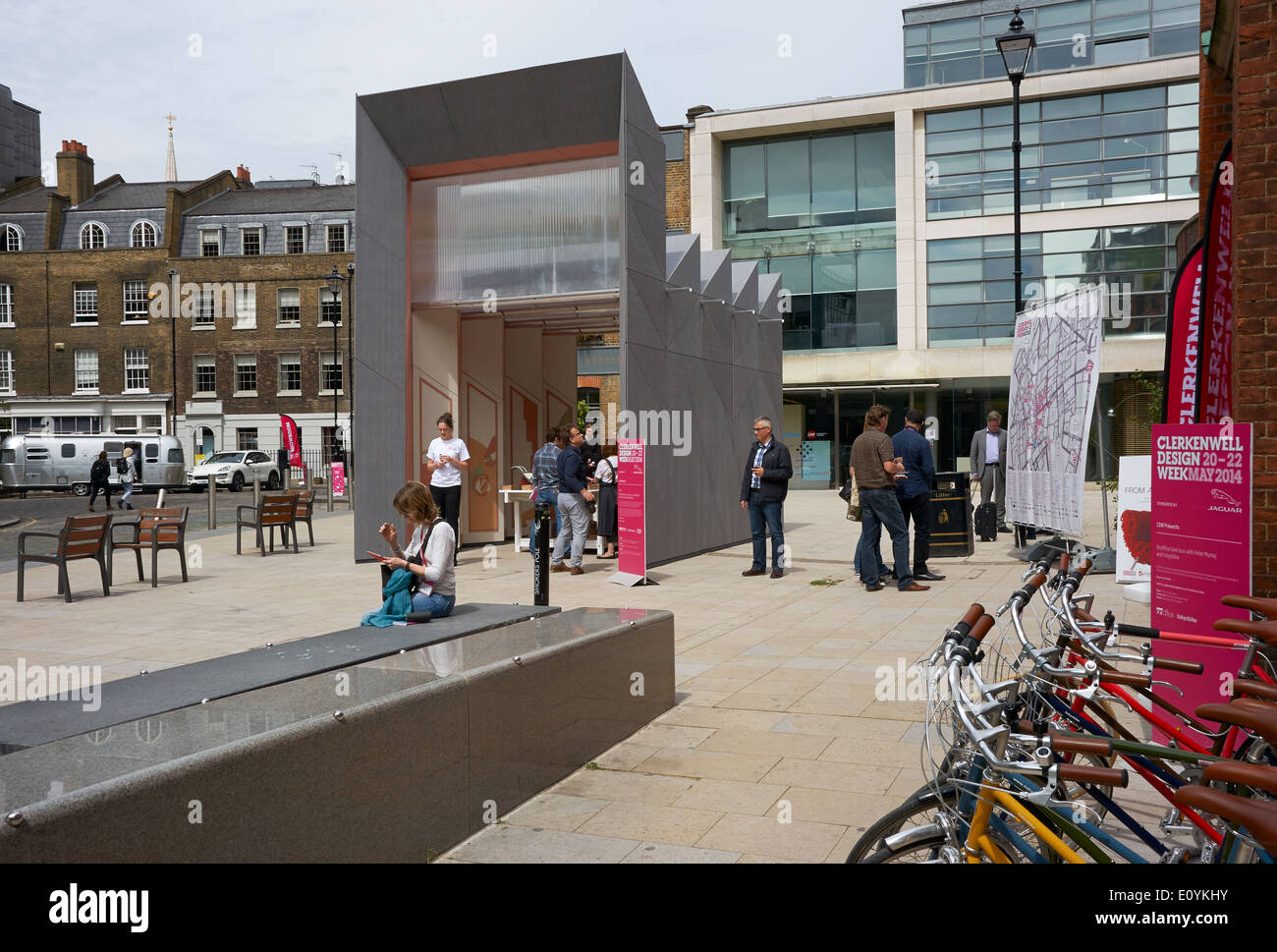 Smith Pavilion designed by Studio Weave for Clerkenwell Design Week ...