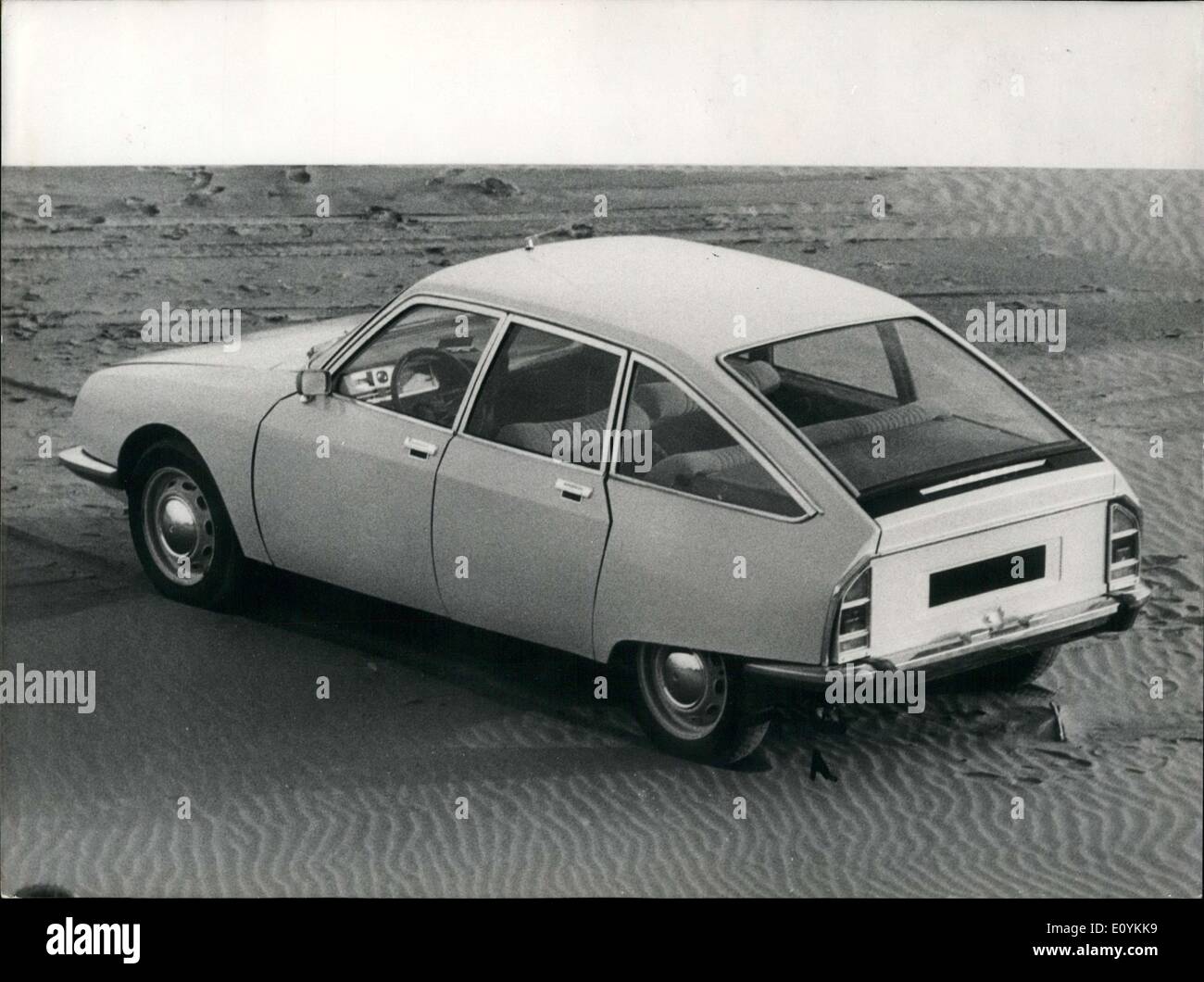 Aug. 25, 1970 - The Citroen 6 CV G.S. To Be Start of Car Show Stock ...