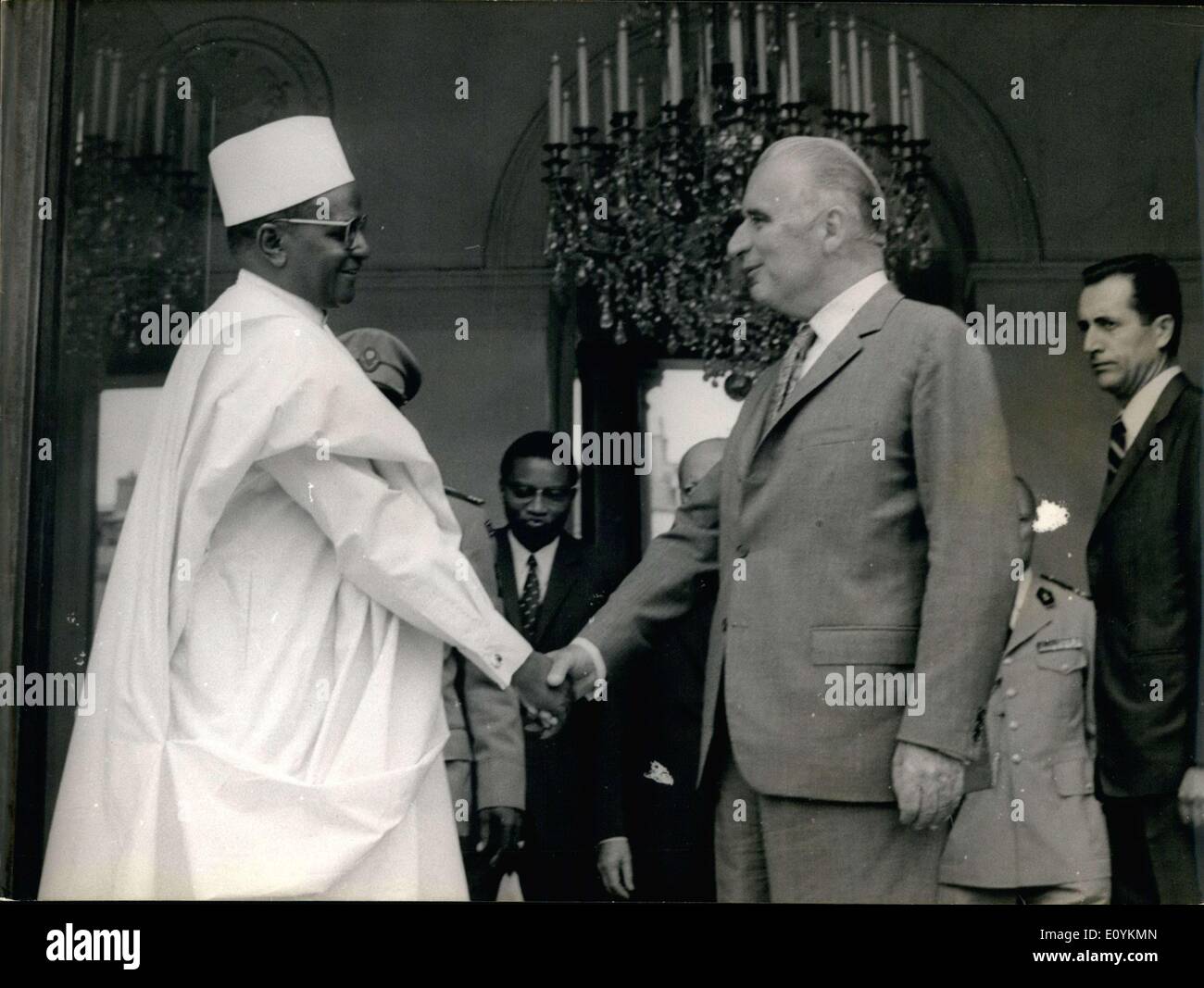 Sep. 03, 1970 - Republic of Niger President Hamani Diori and President ...