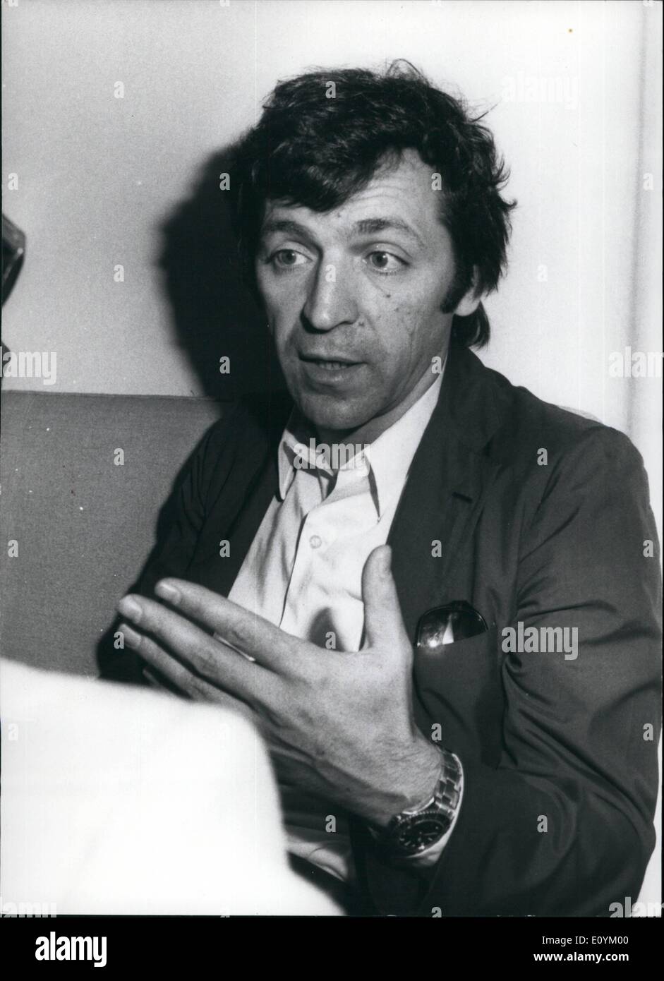 Sep. 09, 1970 - Director Costa Gravas and French actor Yves Montand ...