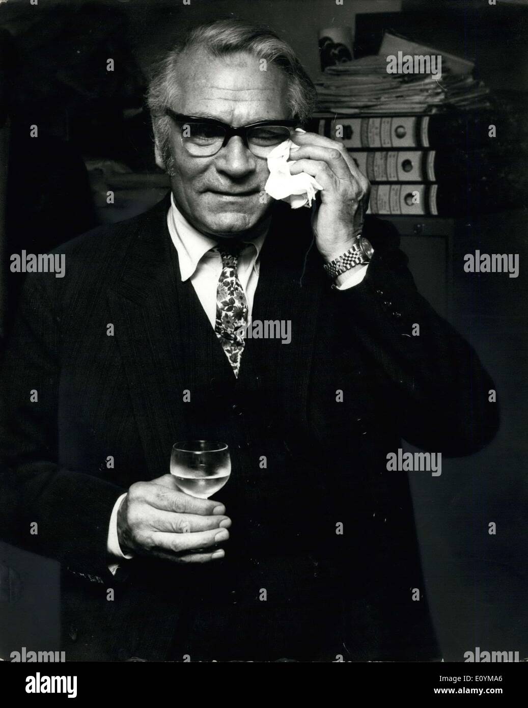 Sep. 29, 1970 - Sir Laurence Oliver Holds A Press Conference To Discuss ...