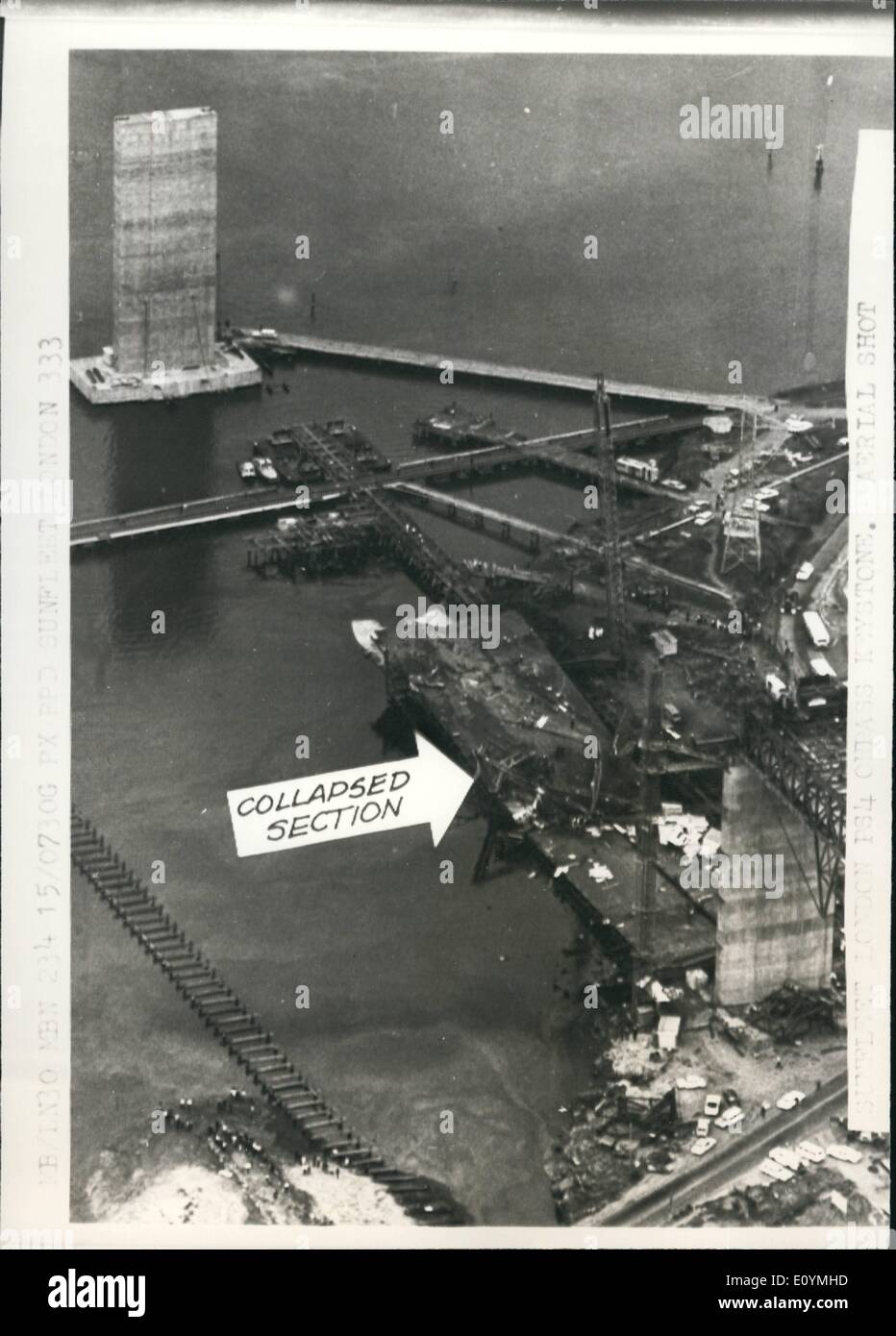 Oct. 10, 1970 - 23 Dead Bridge Collapse: AT last 23 men were killed ...