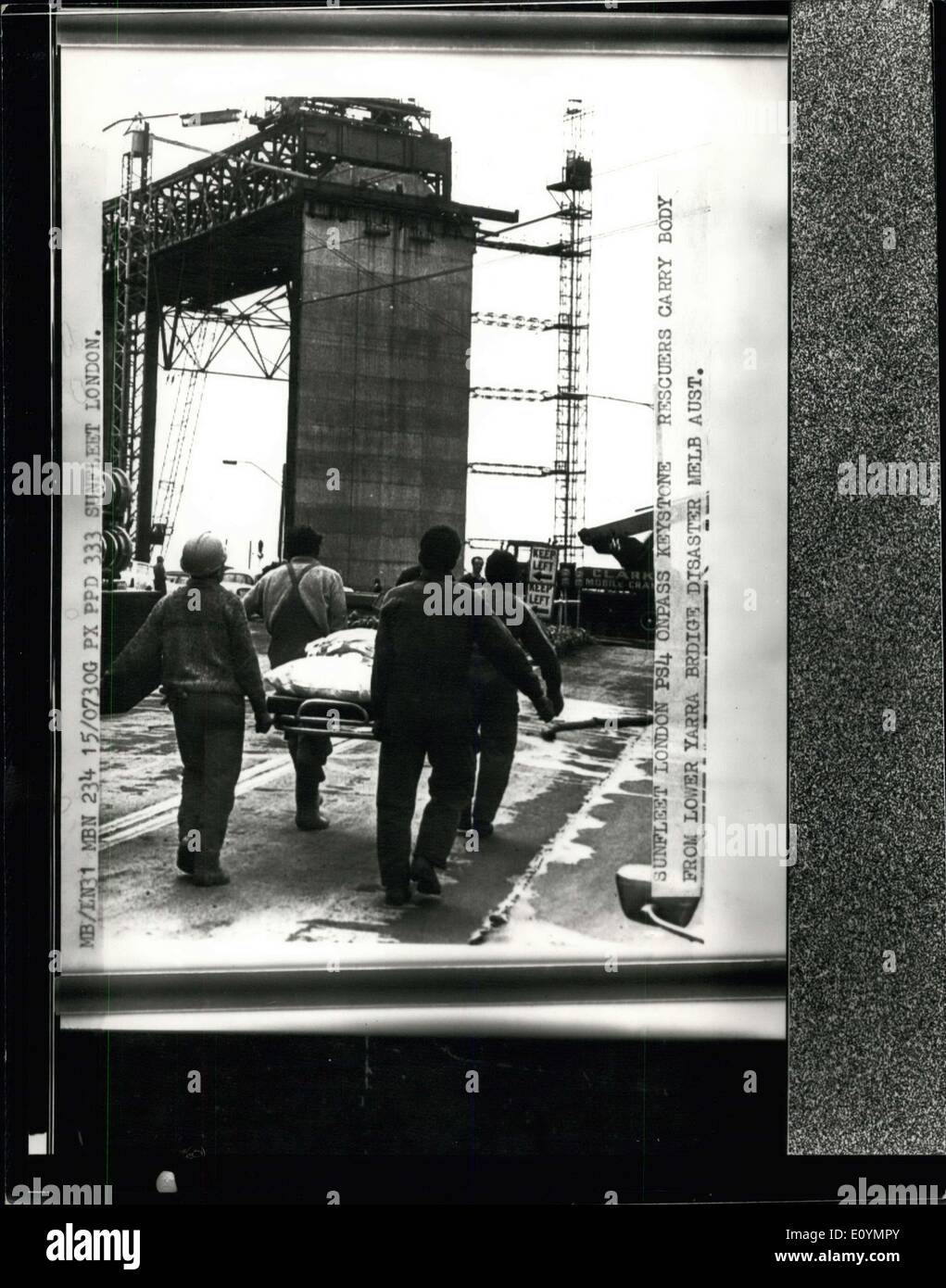 Oct. 15, 1970 - 20 Dead In Bridge Collapse: At least 20 men were killed ...