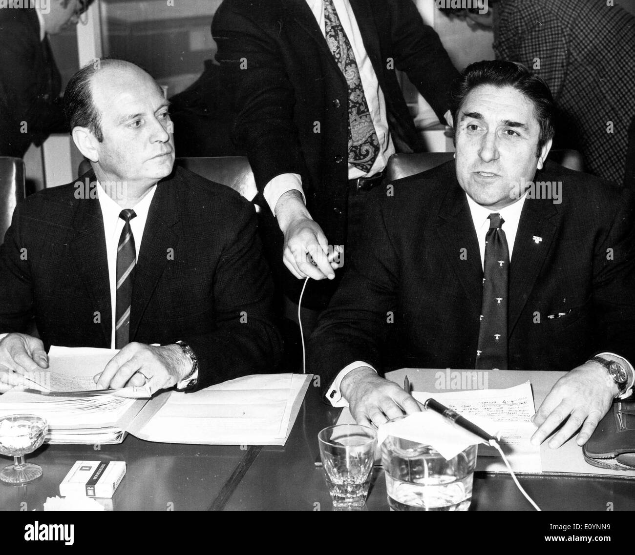 Dec 14, 1970; London, England, UK; Union talks were held at the ...