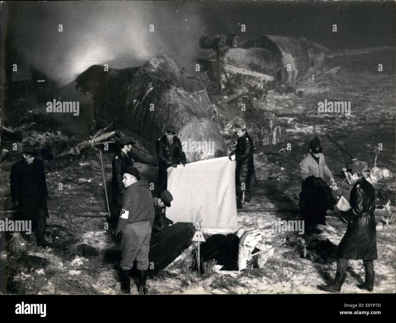 Jan. 20, 1971 - 37 people were on board and 35 died Stock Photo - Alamy