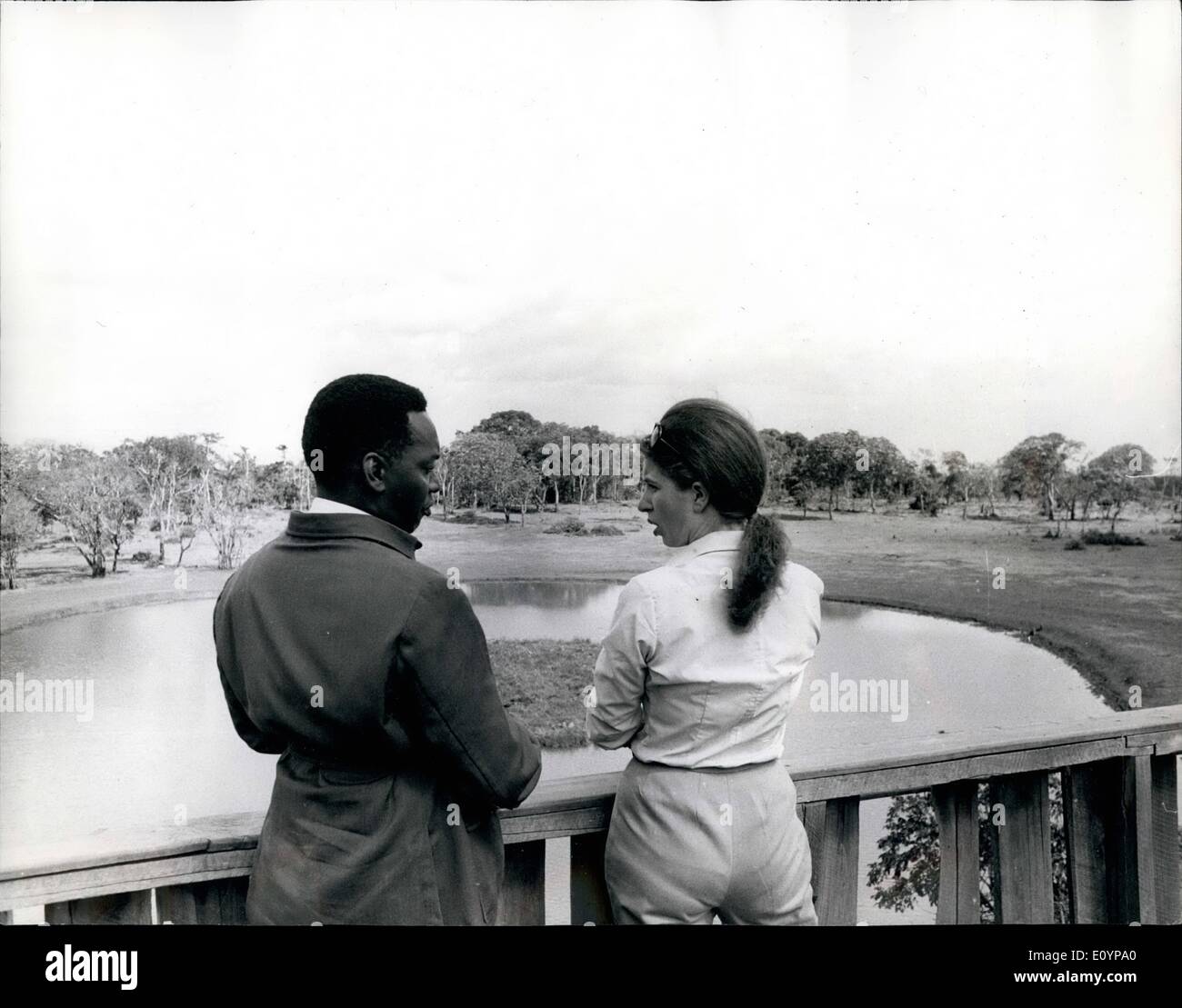 Feb. 02, 1971 - Princess Anne visits Kenya's famous treetops Hotel ...