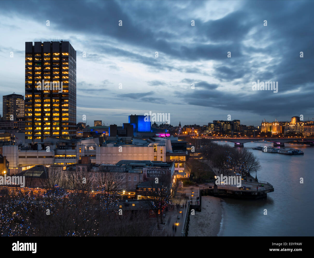 Southbank view hi-res stock photography and images - Alamy