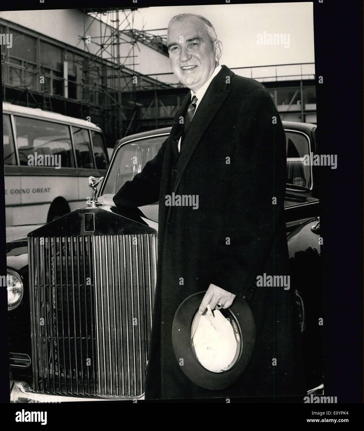 Feb. 17, 1971 - Lockheed's Chairman Arrives: Photo shows Mr. Daniel ...