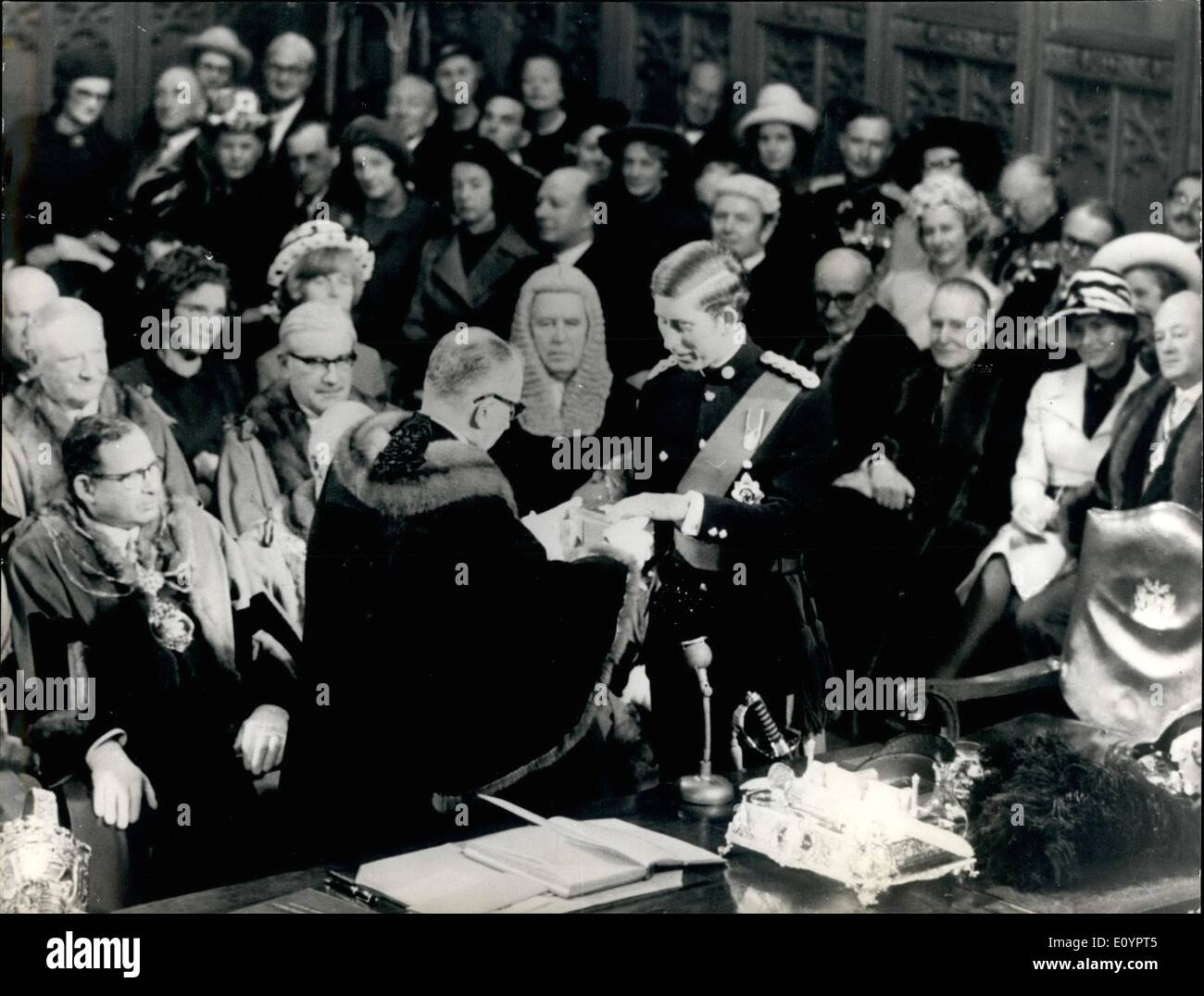 Mar. 03, 1971 - PRINCE OF WALES RECEIVES FREEDOM OF THE CITY OF LONDON ...