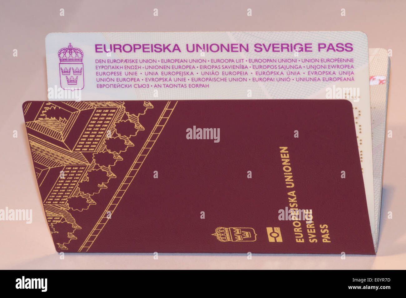 Swedish passport hi-res stock photography and images - Alamy