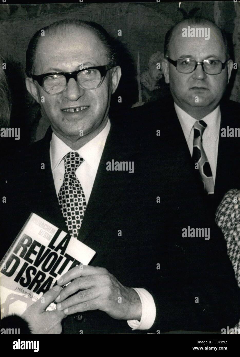 Apr. 02, 1971 - Menahem Begin (pictured),who revolted against British ...