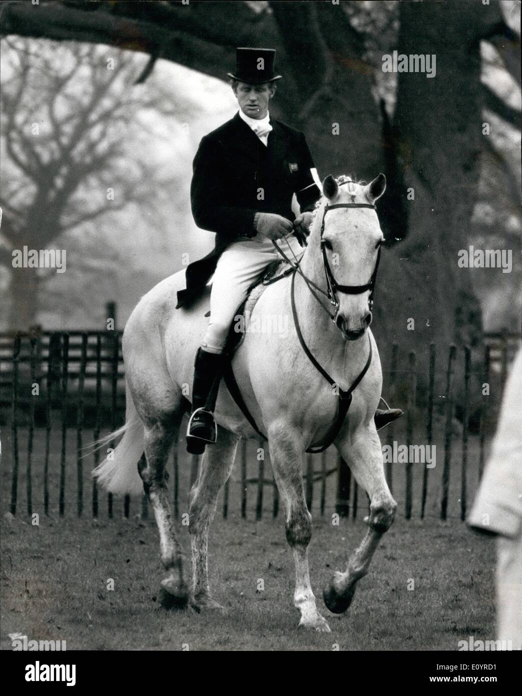 Apr. 04, 1971 - Richard Meade competes in the Badminton horse trials ...