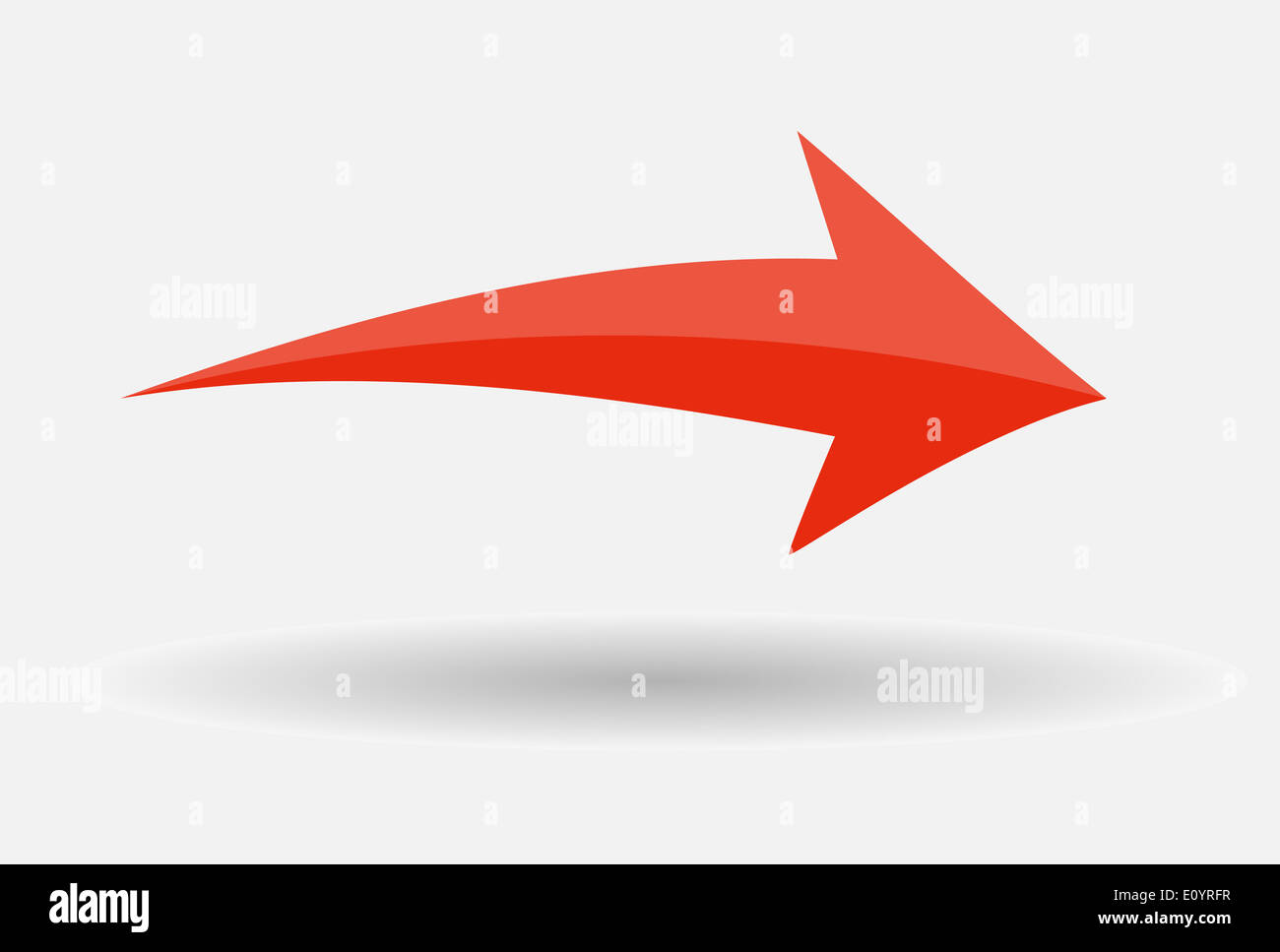 Arrow Icon Sign. Vector Illustration Stock Photo - Alamy