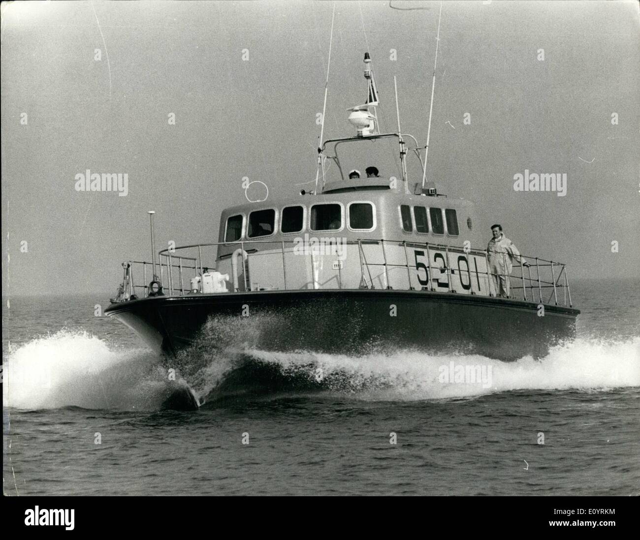Apr. 04, 1971 - Demonstration of New Prototype Life-Boat. A prototype ...