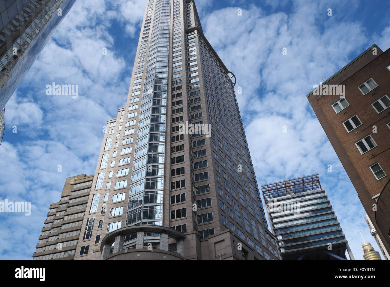 Chifley tower office building skyscraper in Sydney city centre, NSW ...