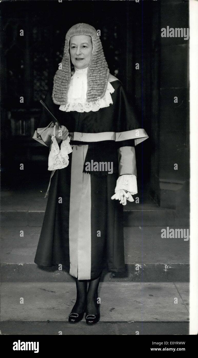 Apr. 29, 1971 - Woman Count Court Judge Sworn -In: Miss Deborah Rowland ...