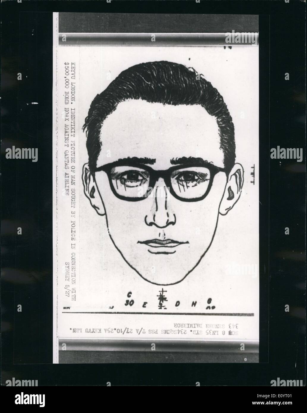 May 05, 1971 - ''Bomb Aboard''-Airline Pays £235,000 Ransom. Qantas ...