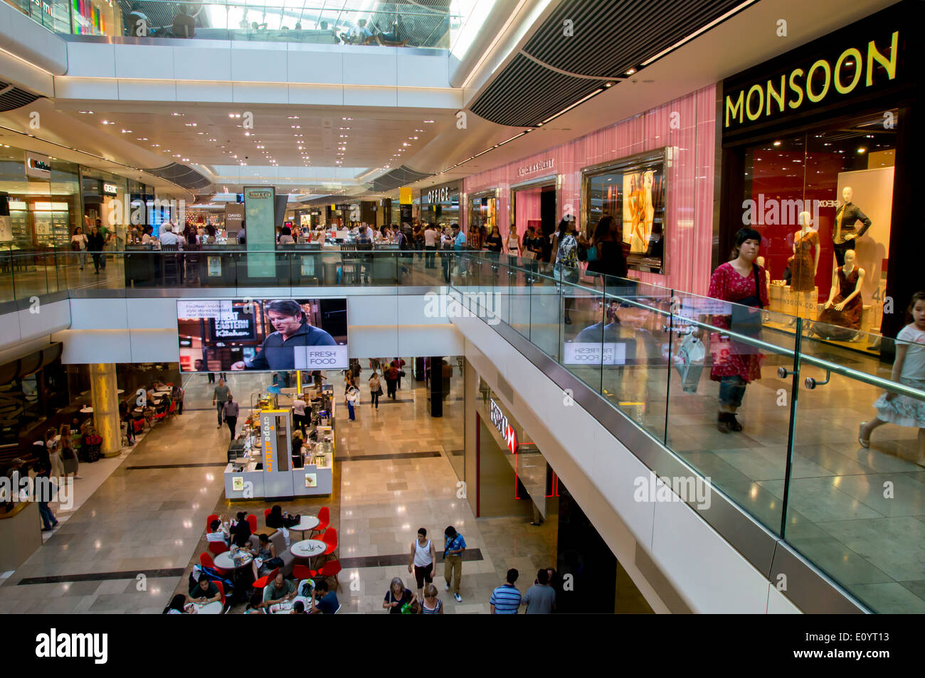 Westfield interior hi-res stock photography and images - Alamy