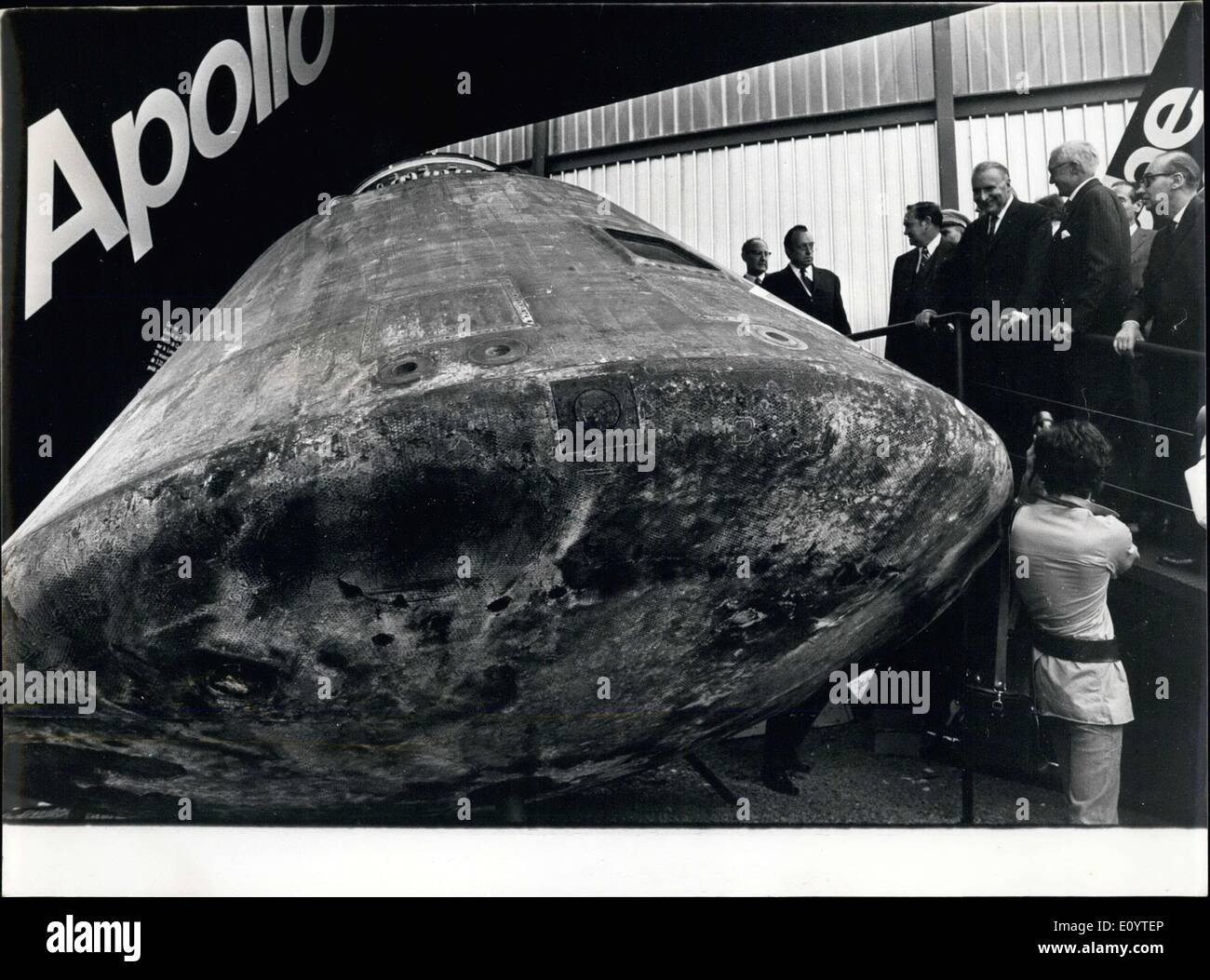 1971 apollo 14 capsule on display hi-res stock photography and images ...