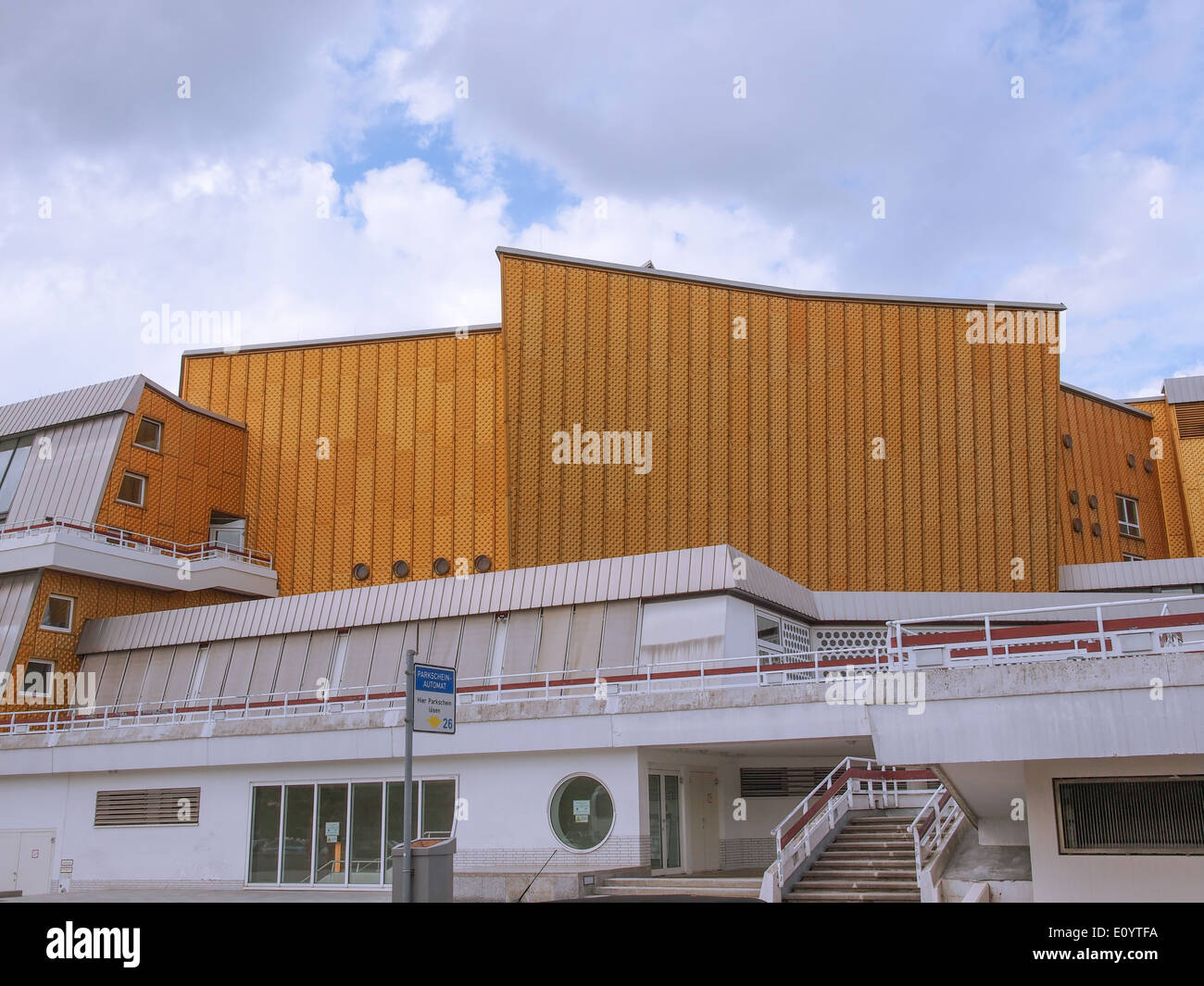 The Berliner Philharmonie concert hall in Berlin Germany Stock Photo ...