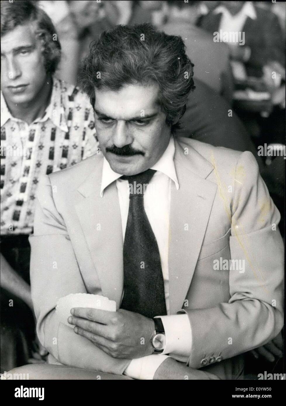 Jul. 04, 1971 - The famous actor Omar Sharif, known for his role in ...