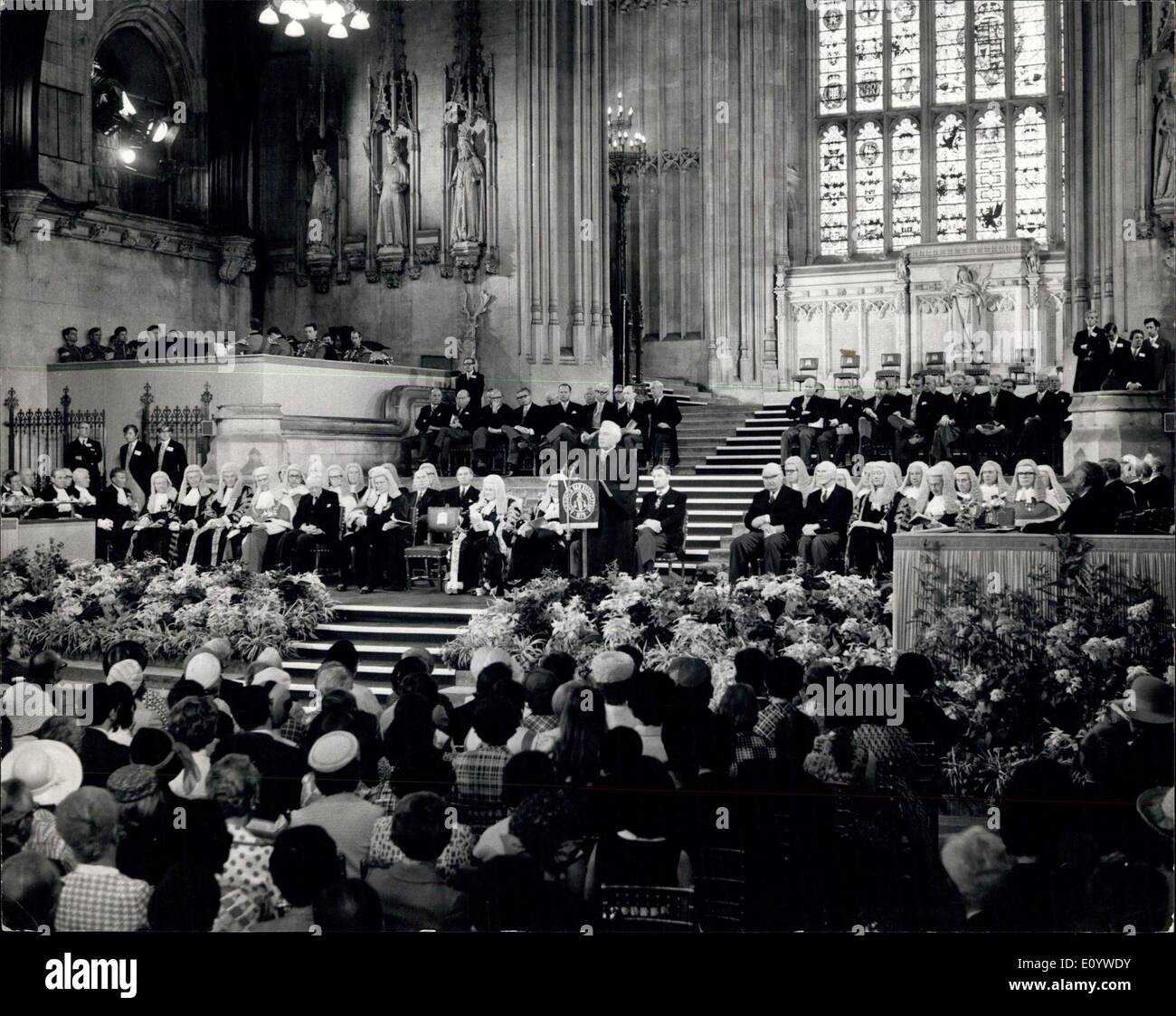 Jul. 14, 1971 - American Bar Association Inaugural Assembly at ...