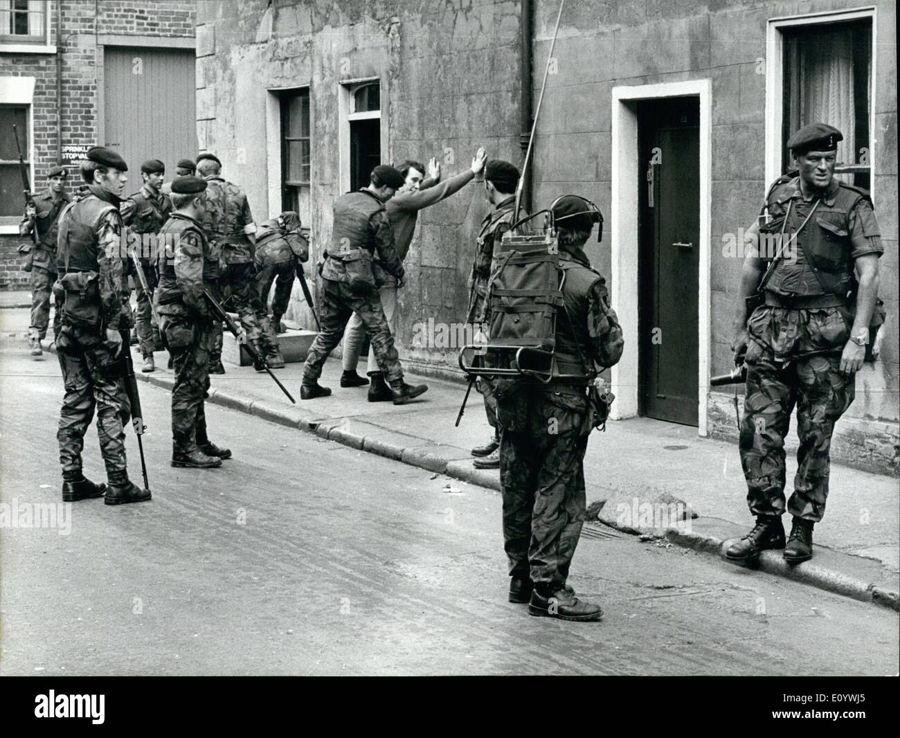 Aug. 08, 1971 - Scenes In Troubled Ulster. The violence in Ulster over ...
