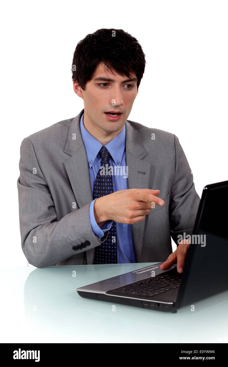 Gesture present indicate show hi-res stock photography and images - Alamy