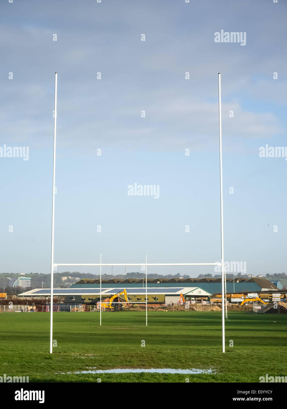 Rugby field hi-res stock photography and images - Alamy