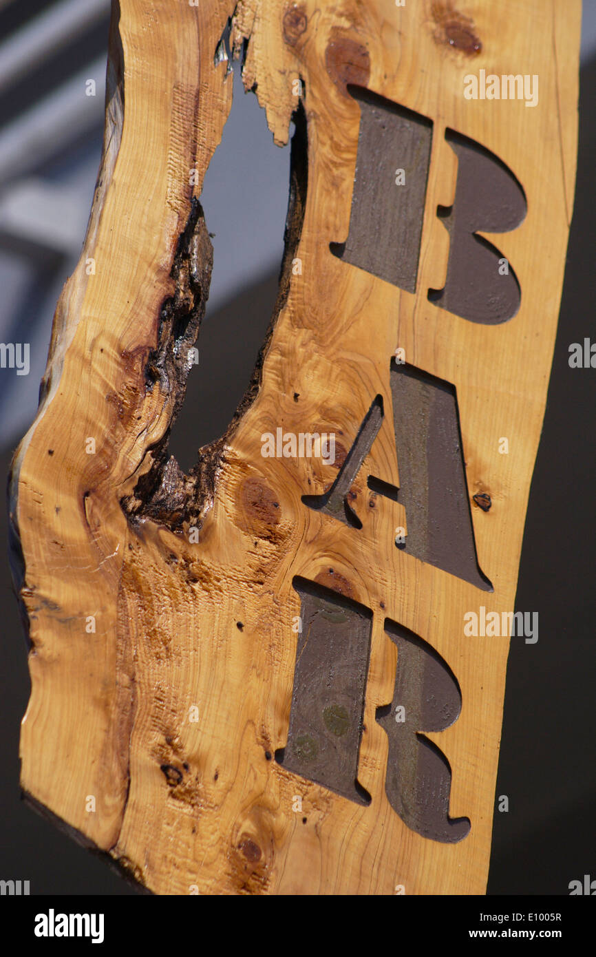 Bar sign rhodes island hi-res stock photography and images - Alamy