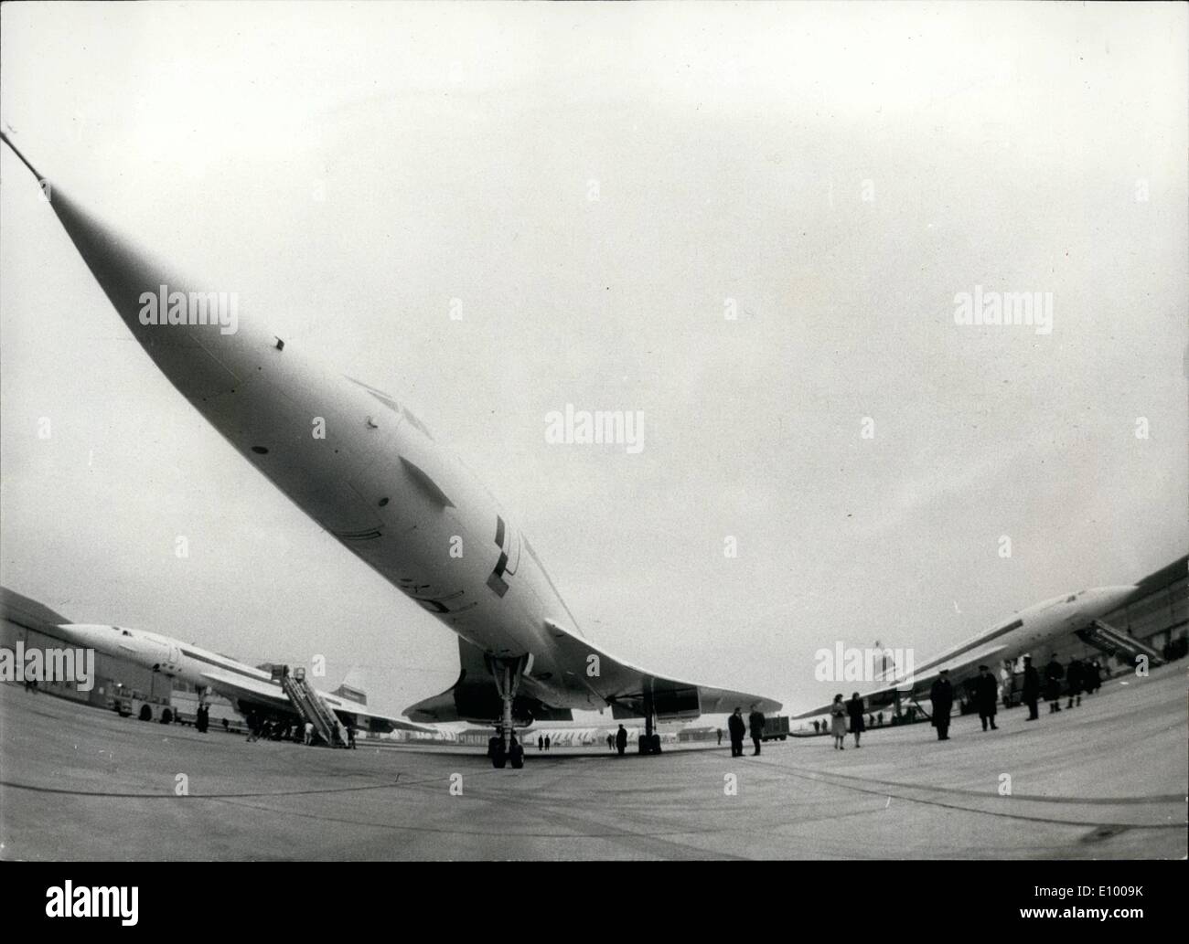 Jan. 01, 1972 - The Three Concordes Get Together For The First Time ...